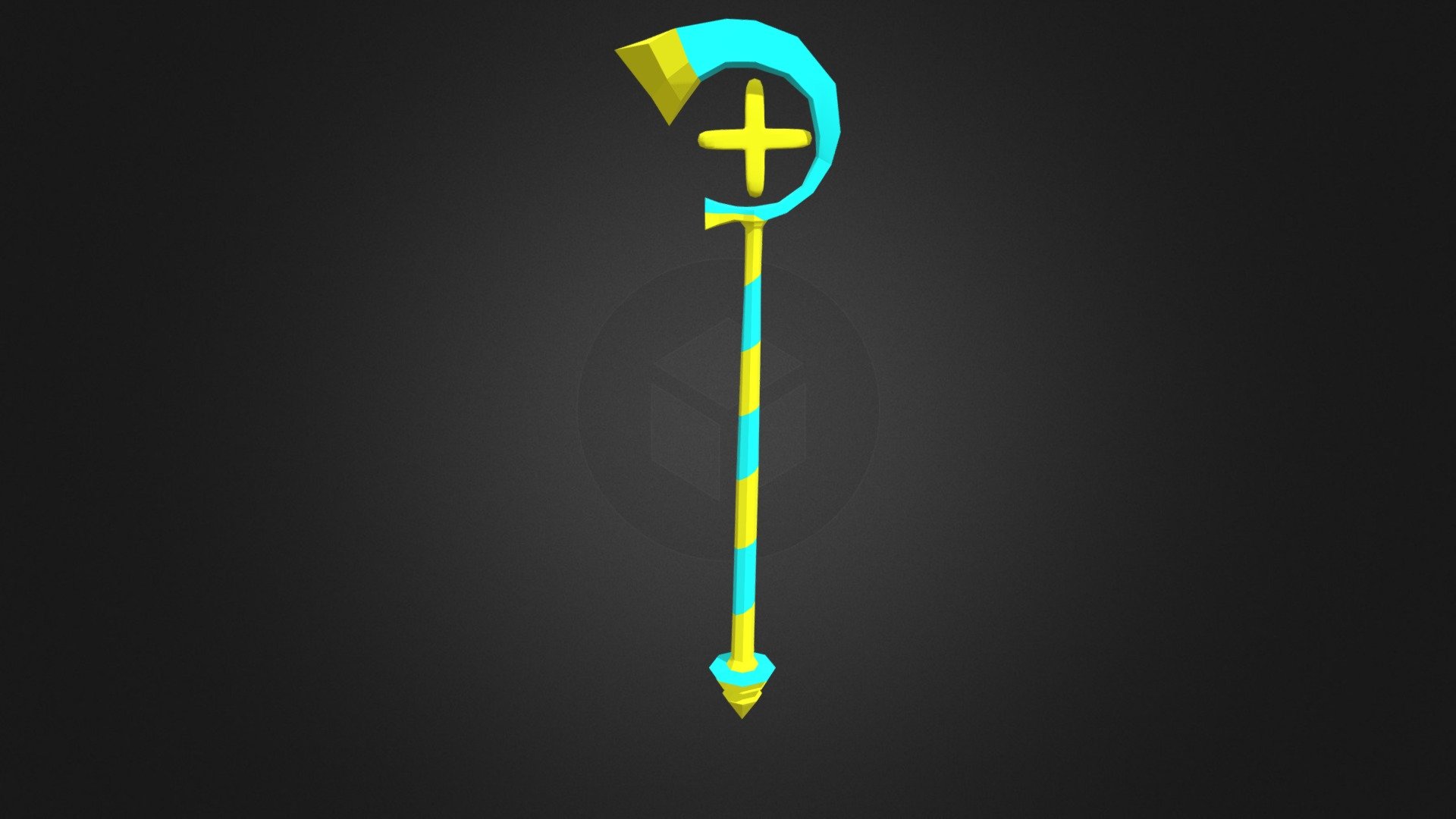 báculo o bastón - Download Free 3D model by LowPolyCenter. [e760b43 ...