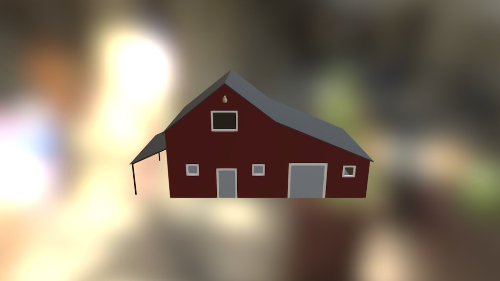 Farm Barn 1 - 3D model by Nicholas Graff (@DirtyHandsProd) [e7615b1 ...