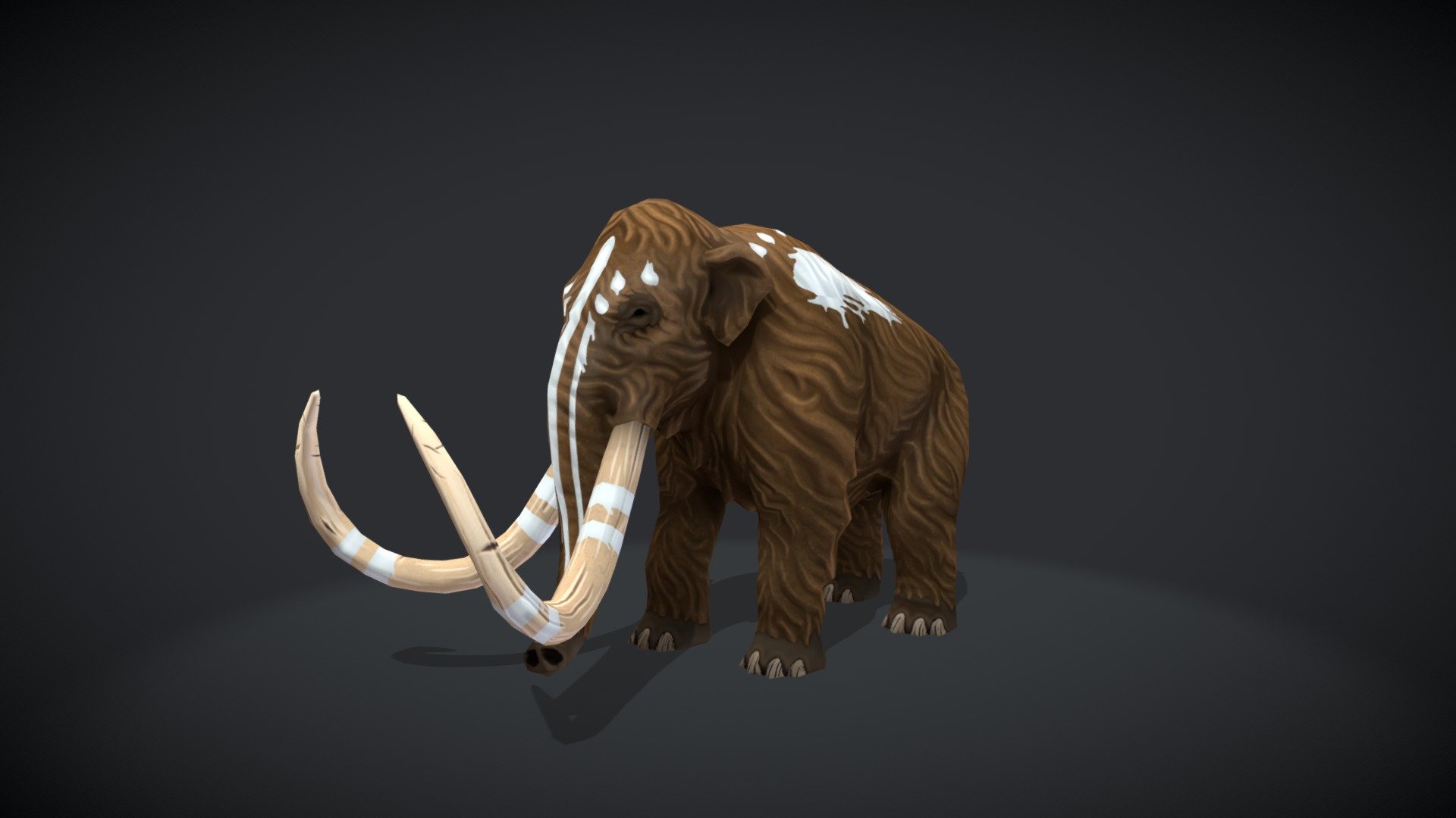 Mammoth - Warparty - 3D model by Charlotte Crouzet (@CharlotteCrouzet ...