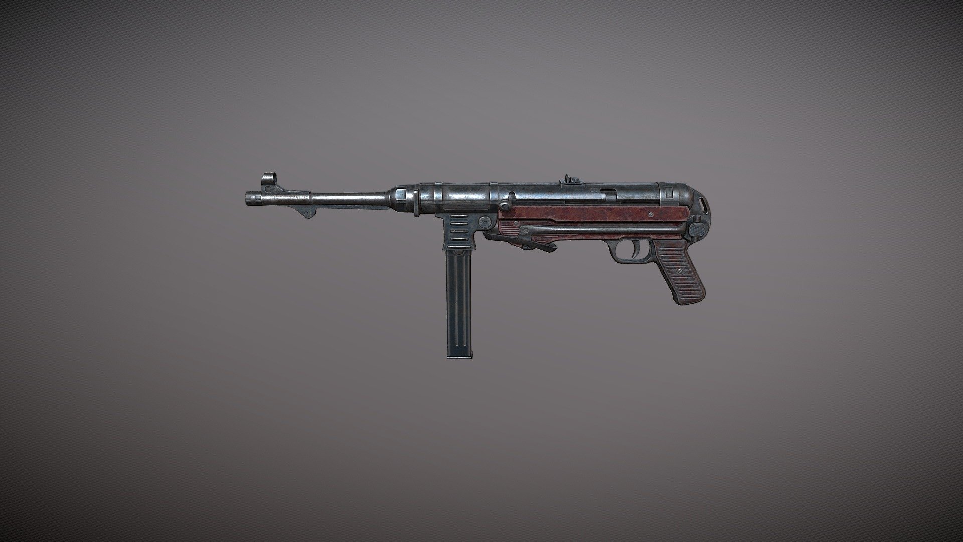 Mp40 - 3D model by the_capn [e763b16] - Sketchfab