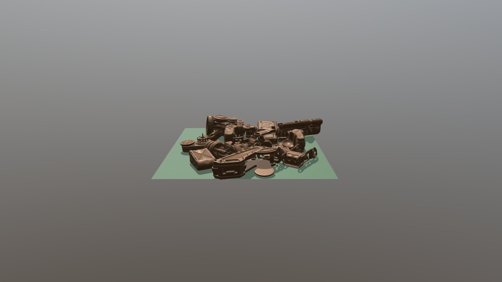 Devon's rubble model - 3D model by ddeal [e76445b] - Sketchfab