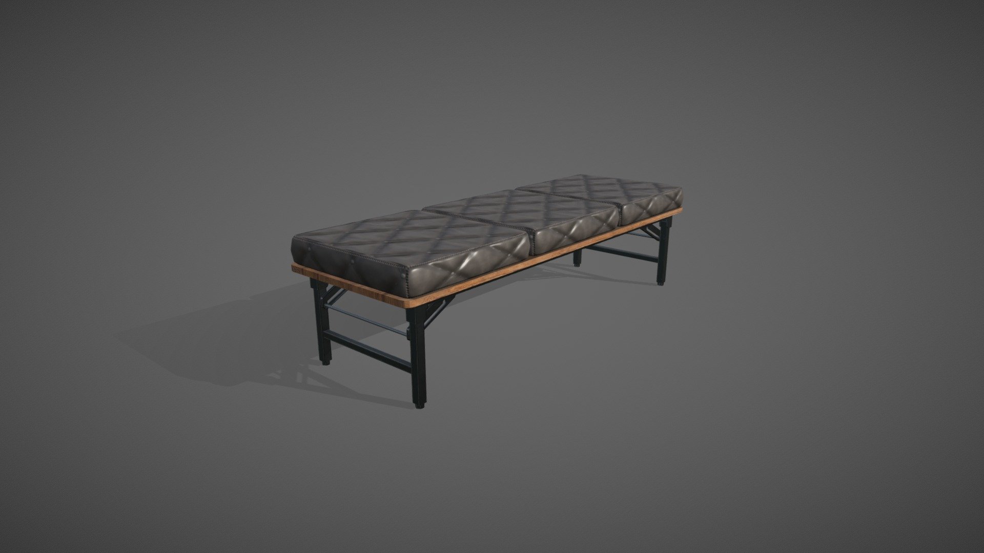 Folding Bench 01 - 3D model by William Luque (@luquewilliam230) [e766e04] - Sketchfab