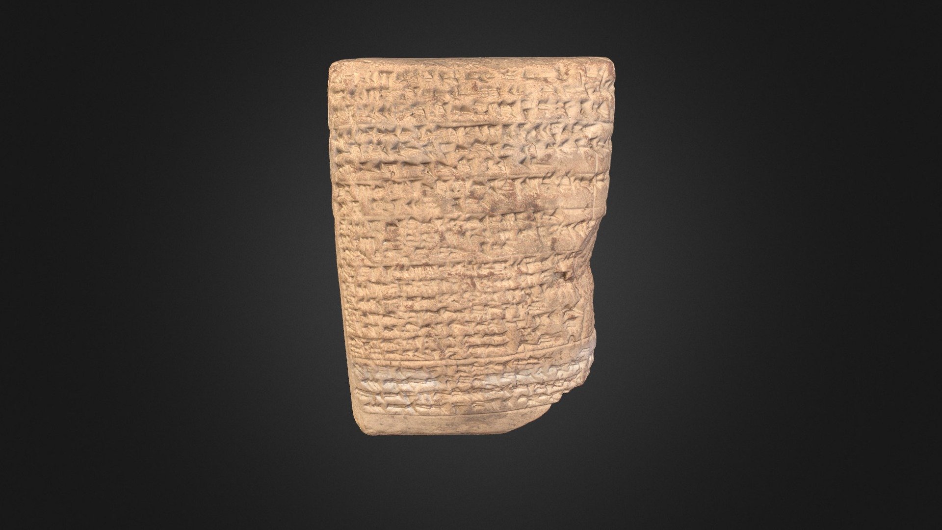 Clay cuneiform tablet - Download Free 3D model by The British Museum ...