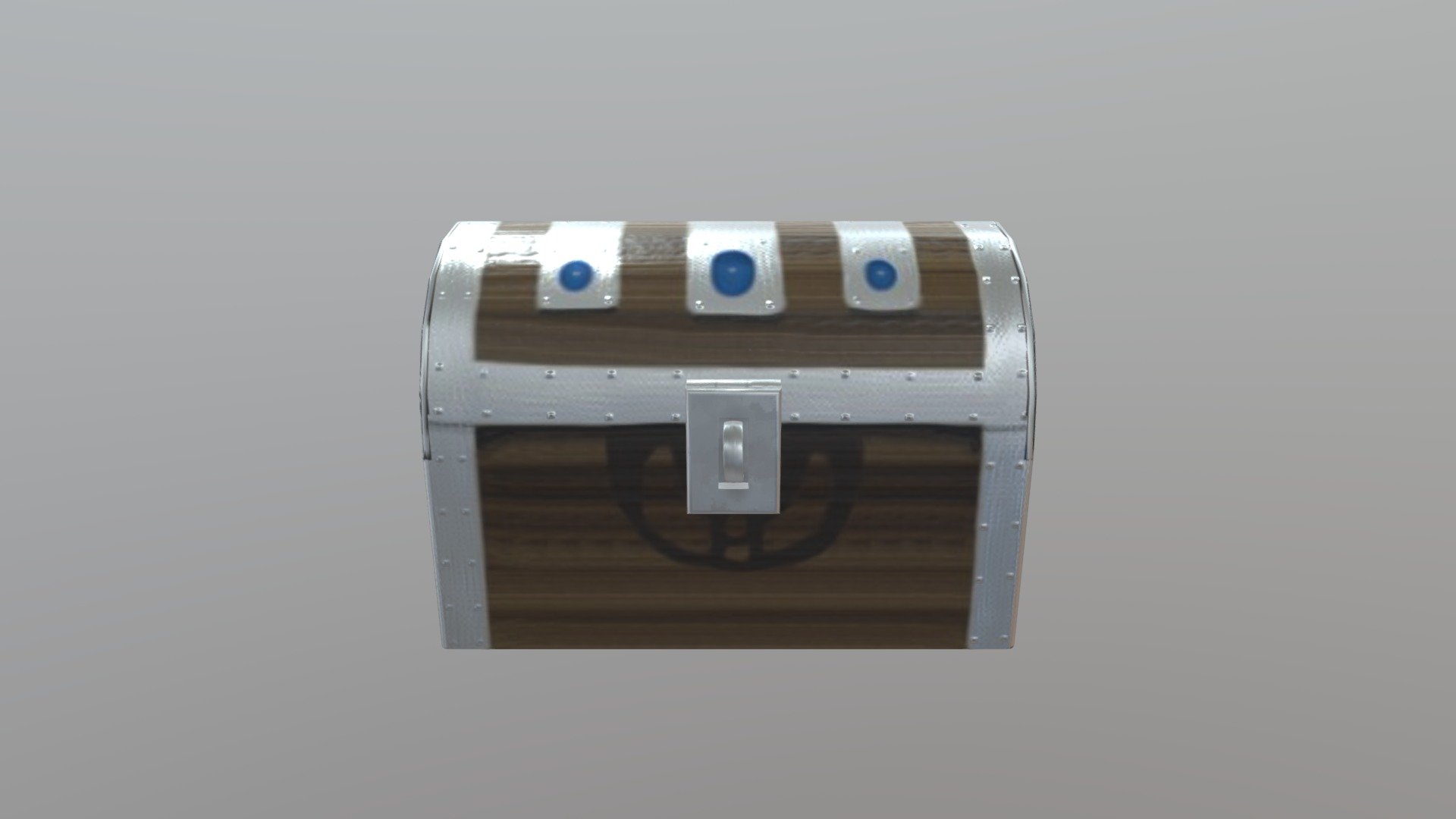 Treasure Chest Game Object - 3D model by victoriakane [e769fee] - Sketchfab