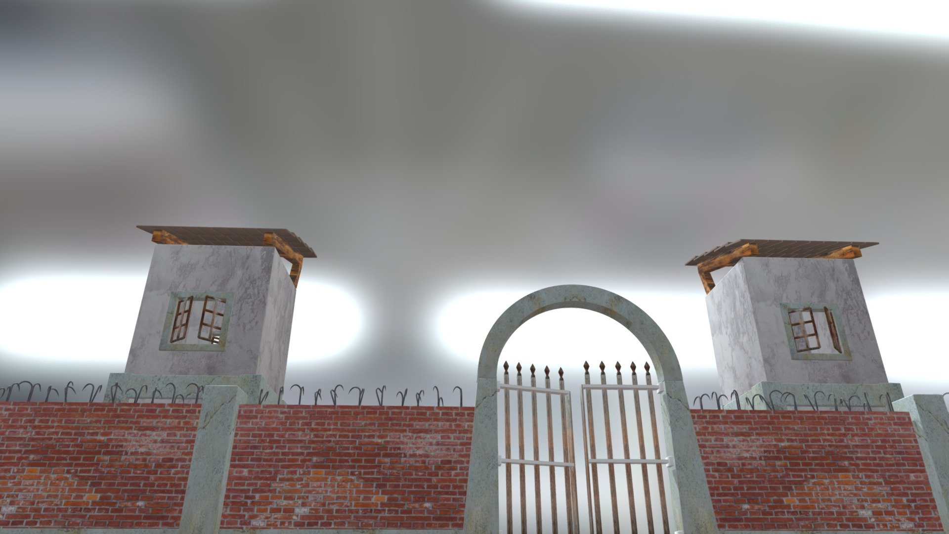 A FRONT OF THE GATE - Buy Royalty Free 3D model by PATH DEFORM ...