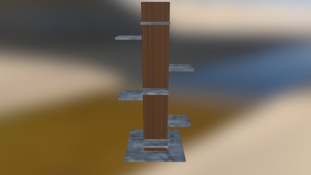 Flower Shelf - Download Free 3D model by Sergiu [e76b34a] - Sketchfab