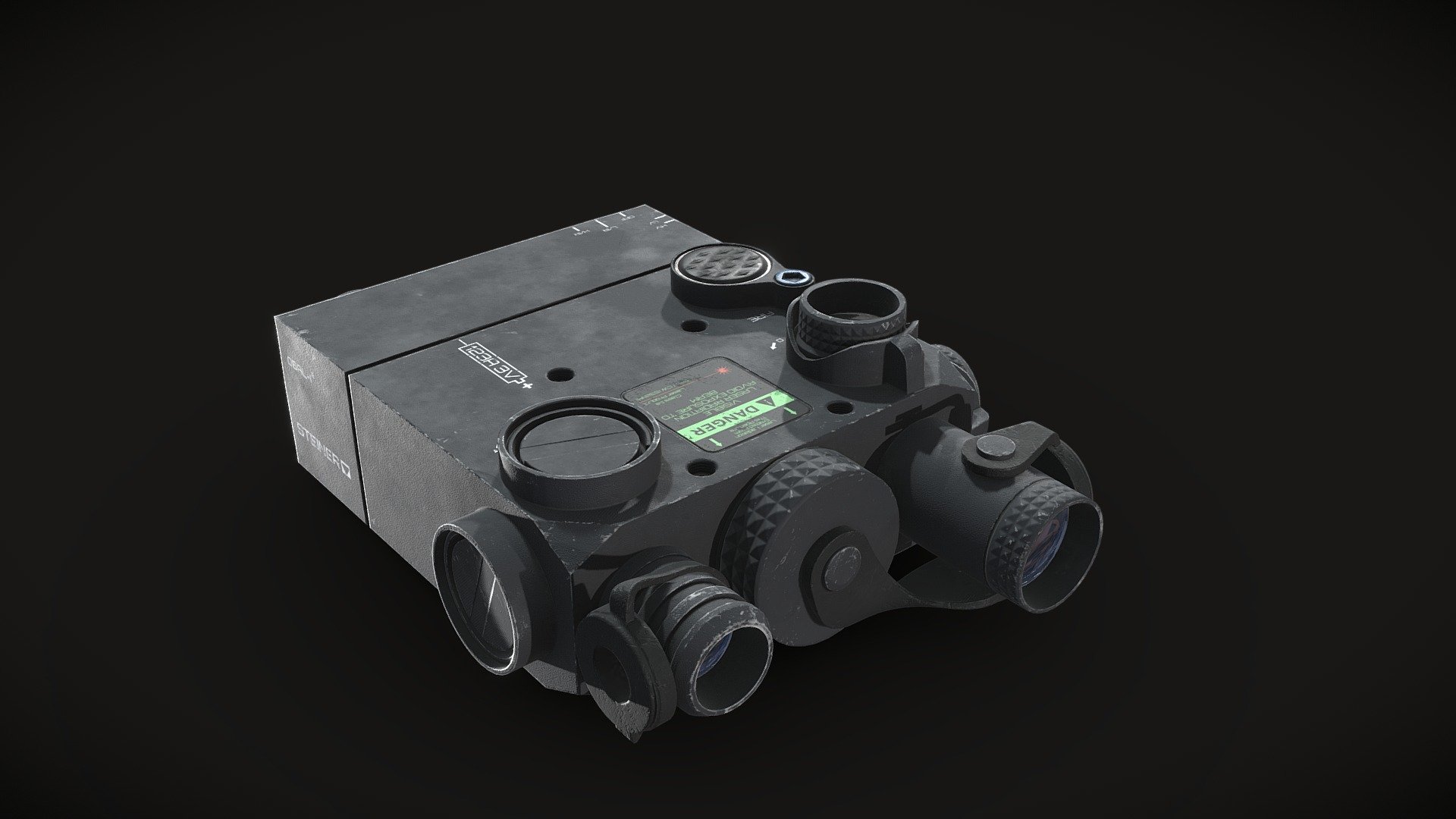 DBAL-I2 - Dual Beam Aiming Laser Attachment - 3D model by Wannes ...