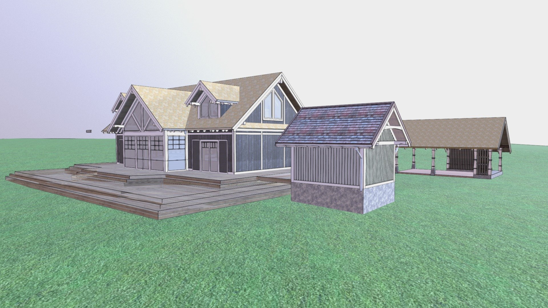 Storehouse 2 - 3D model by Audrius (@audriokas) [e76d7a6] - Sketchfab