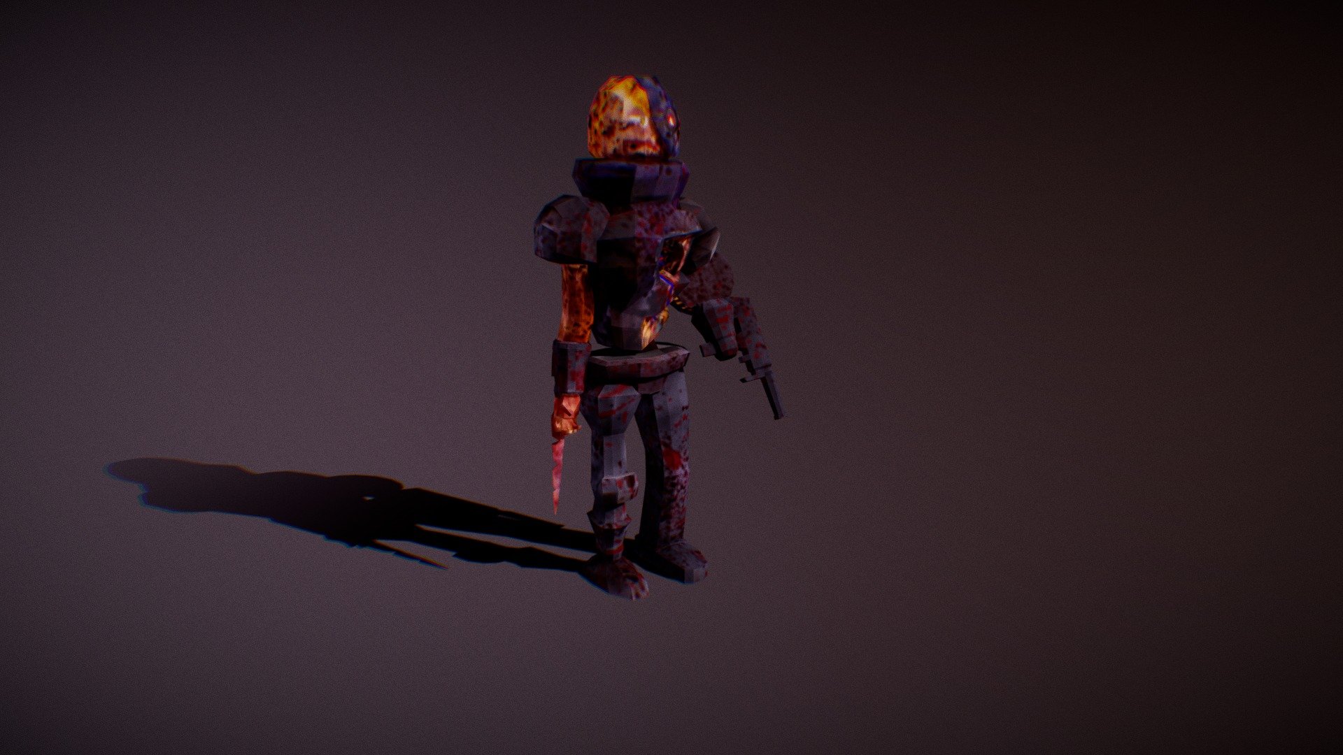 Cyborg Mutant - 3D model by devDonut [e76e2c0] - Sketchfab