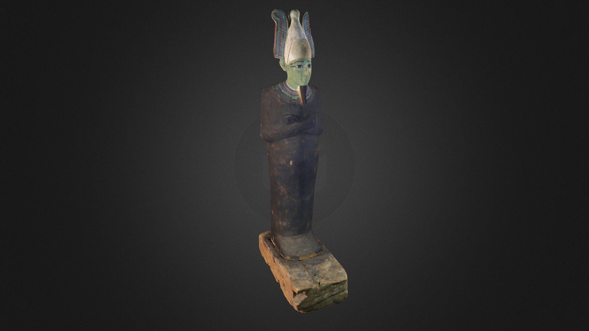 Osiris Papyrus Sheath (RAFFMA Artifact) - 3D model by raffmacsusb ...