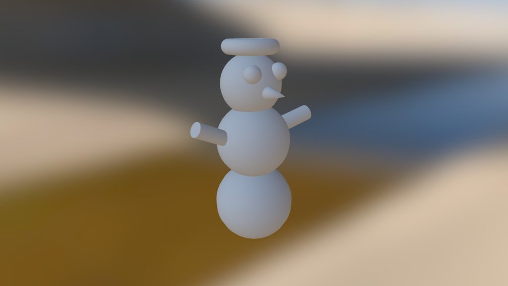 Snowman - Download Free 3D model by johncena [e7701b3] - Sketchfab