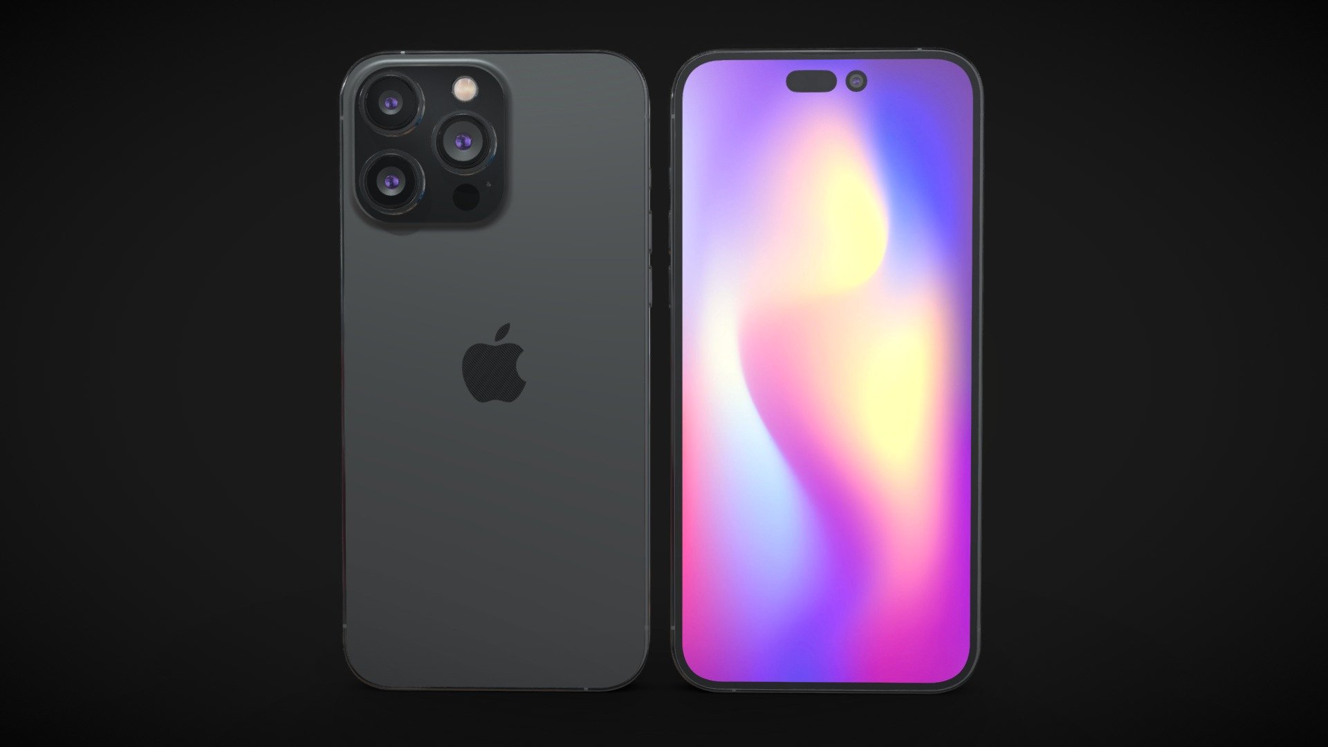 Apple iPhone 14 Pro MAX v1 - Buy Royalty Free 3D model by madMIX ...