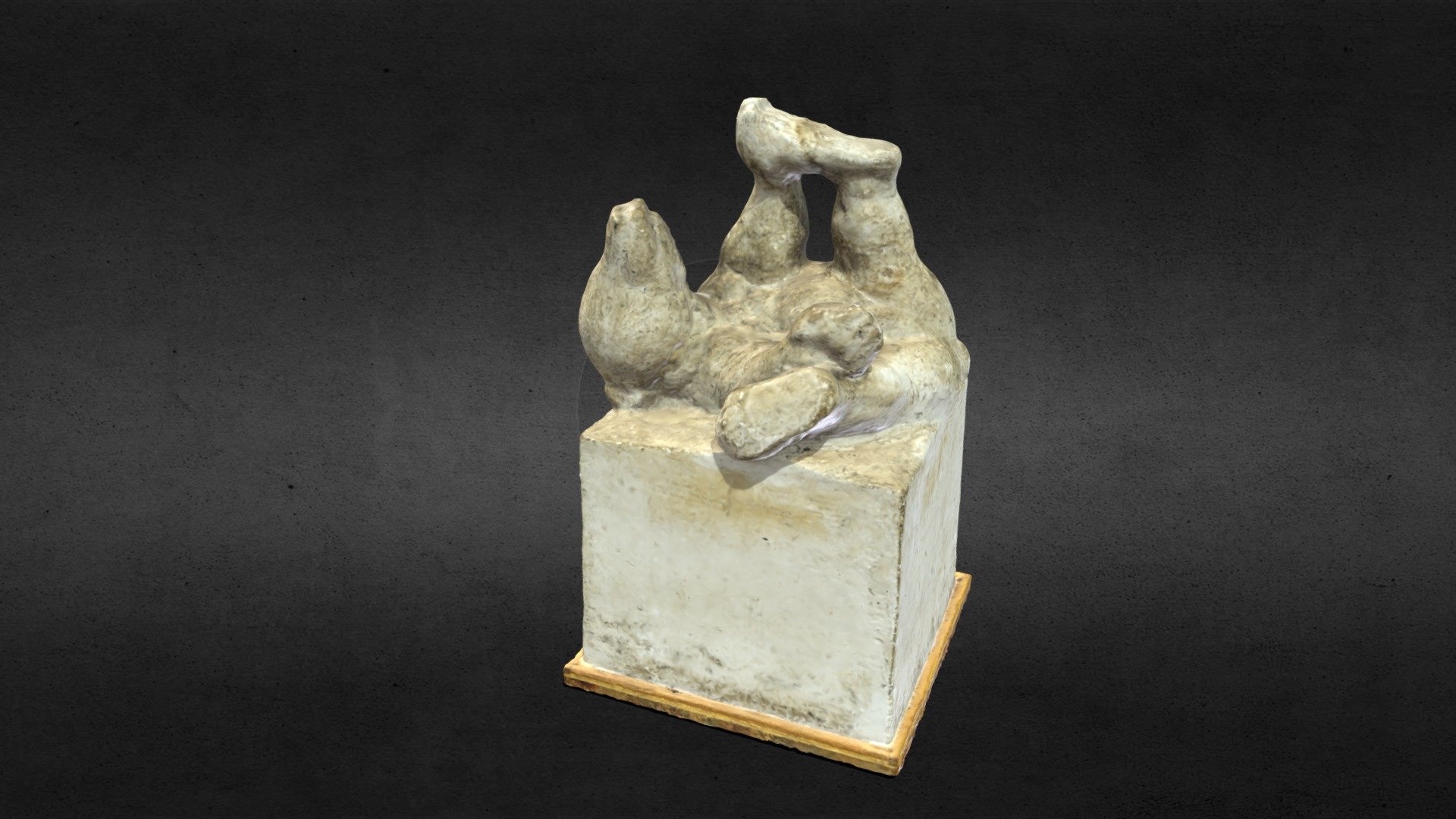 August Gaul: Young bear - Download Free 3D model by City Museum Berlin ...