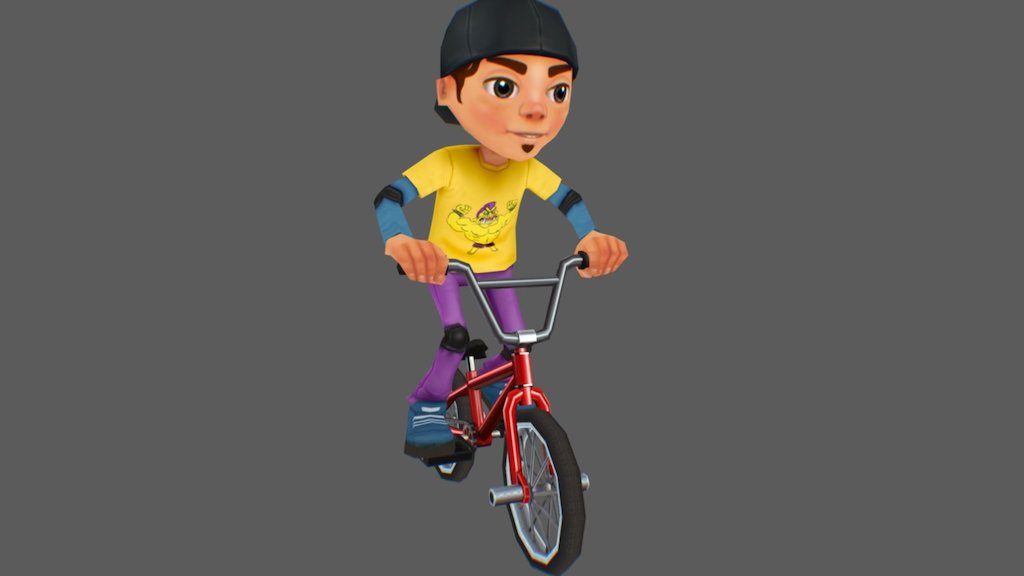 Bmx rider - 3D model by zeezee2k [e7745aa] - Sketchfab