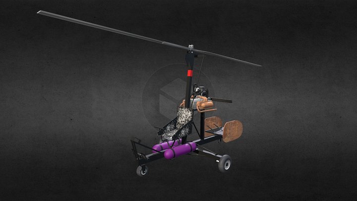 Autogyro 3D models - Sketchfab