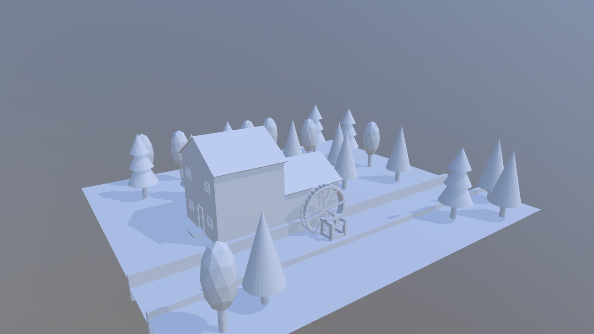 Mill - 3D model by esaari [e778908] - Sketchfab