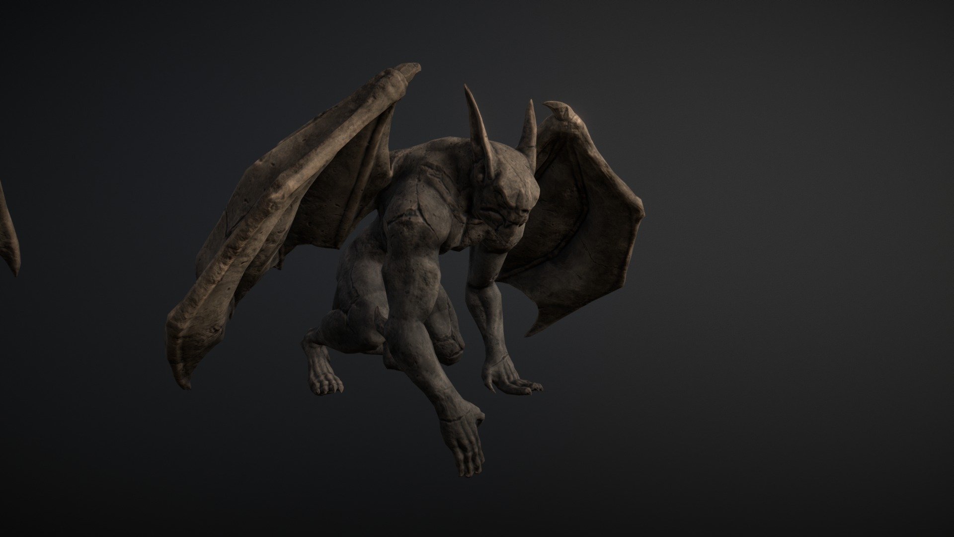 Gargoyle - 3D model by Maksim (@tinitoon) [e77904c] - Sketchfab