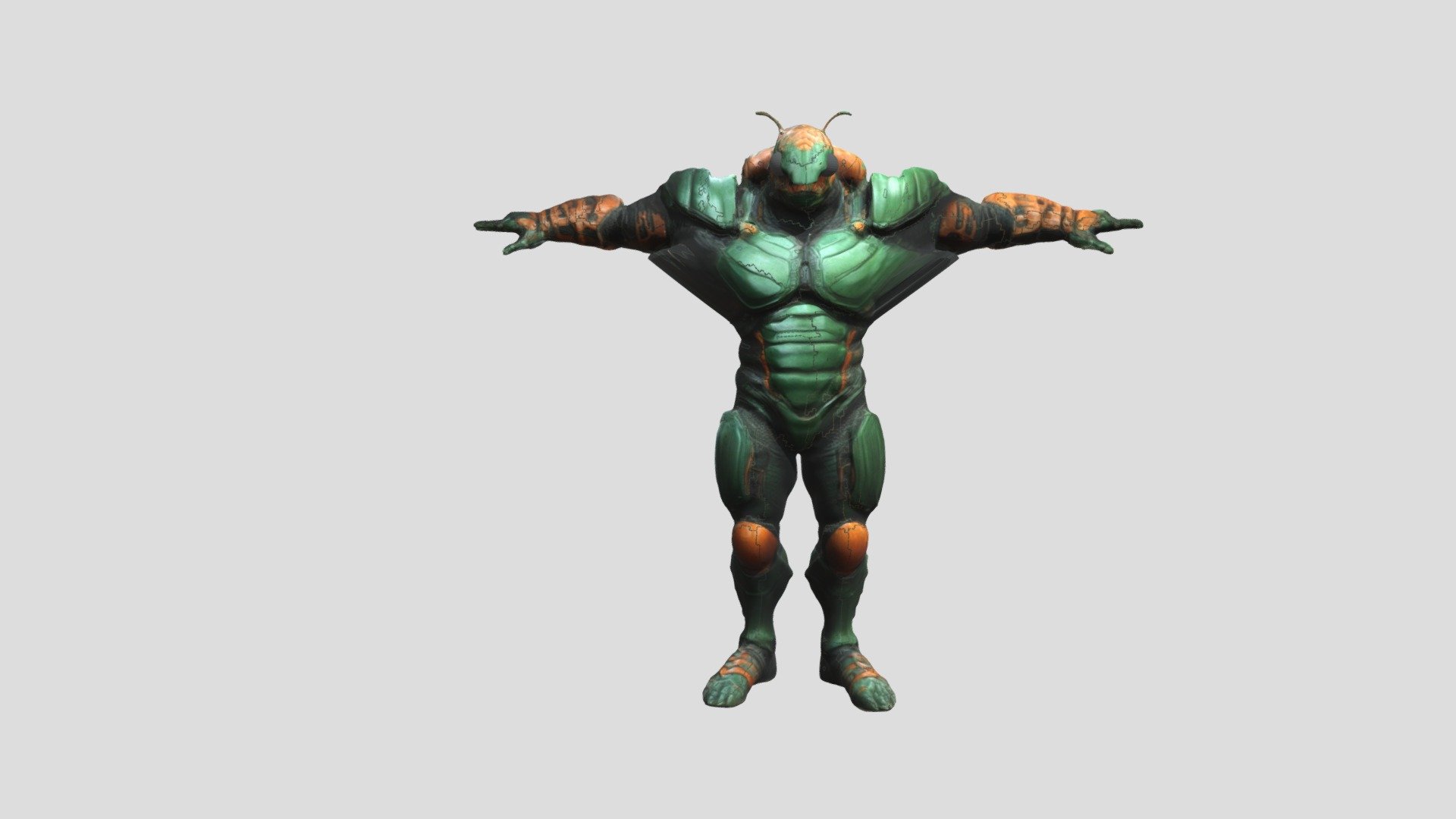 Bug Guy Millipede Rigged - 3D model by tomascolt12 [e77a4fc] - Sketchfab