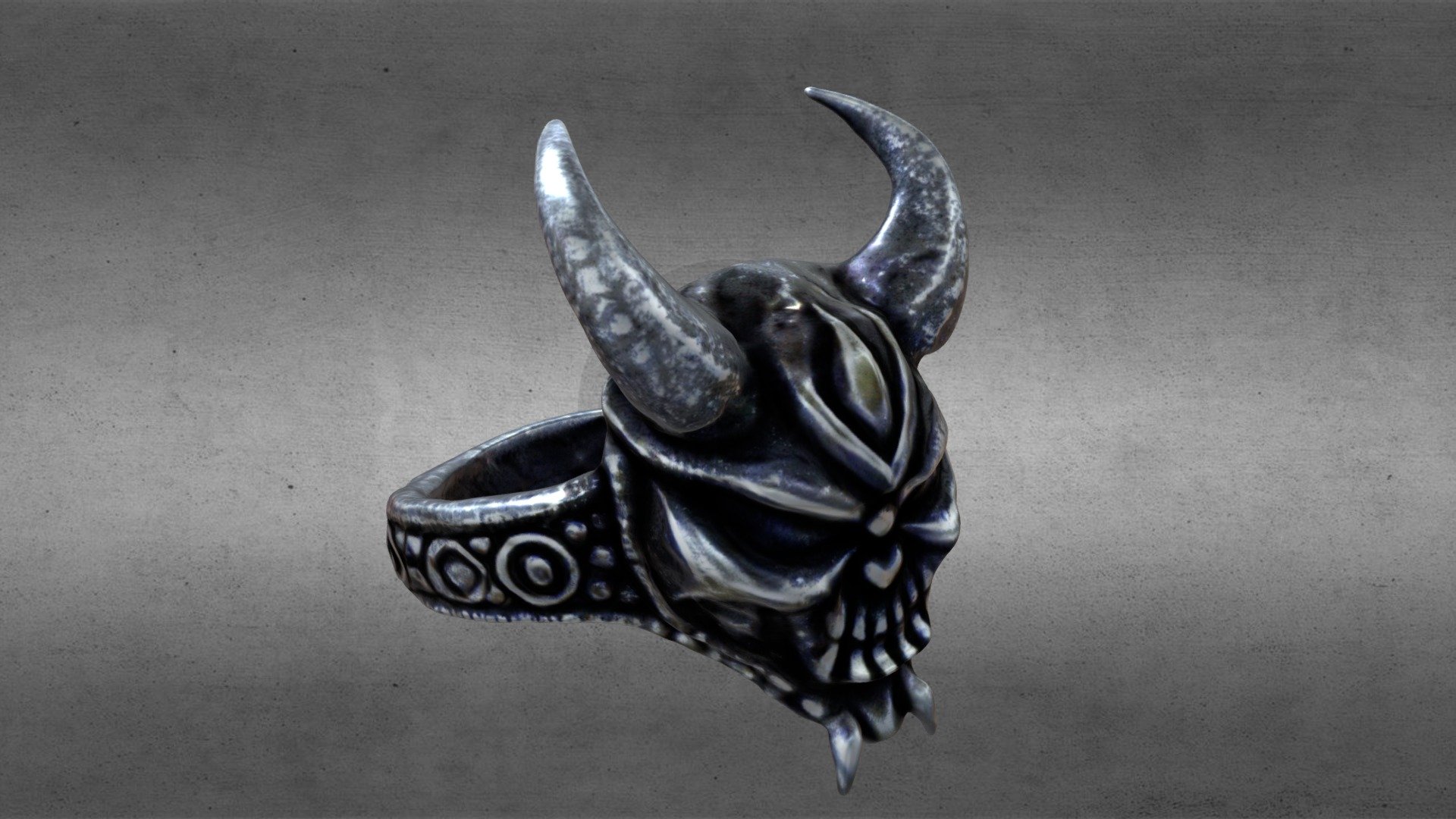 demon head ring - Download Free 3D model by vicente betoret ferrero ...