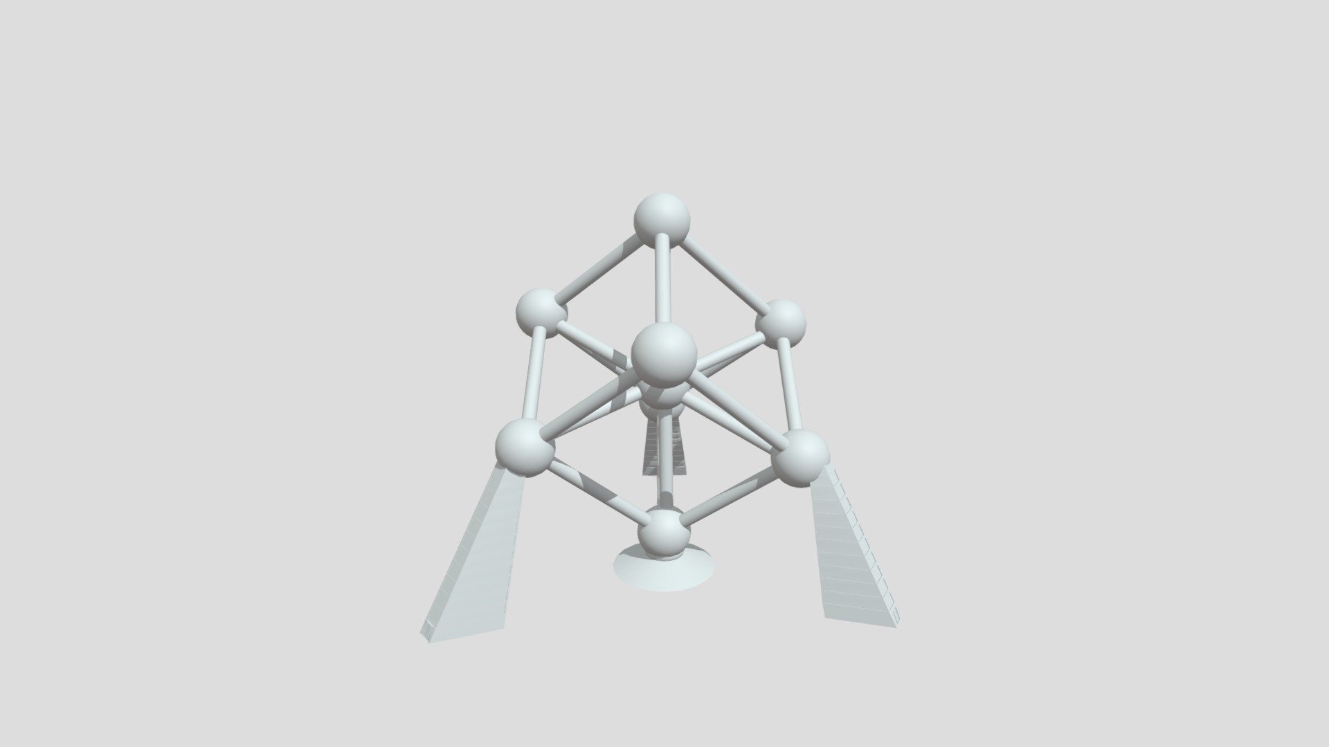Atomium - 3D model by Jugal Baraiya (@jd13121999125) [e77bfb2] - Sketchfab
