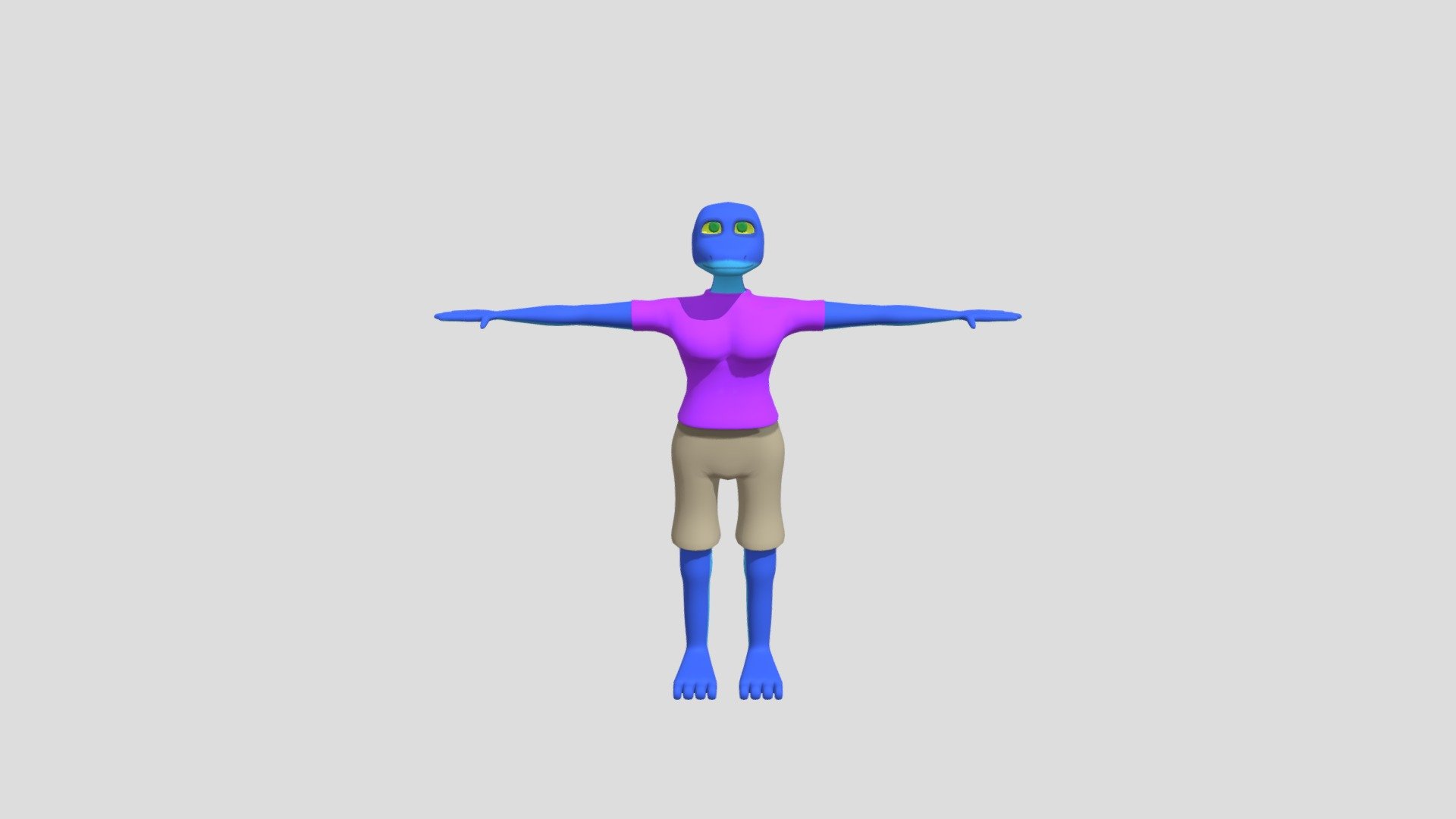 Anthro Shark - Download Free 3D model by Turmoillion [e77c785] - Sketchfab