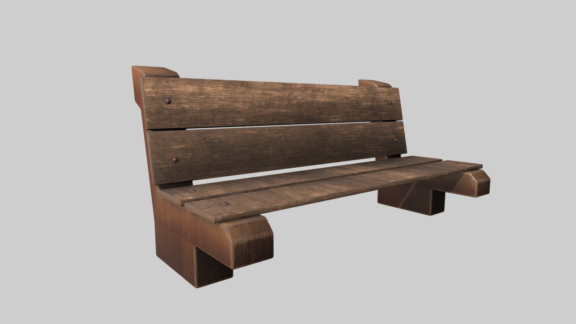 low poly bench - Download Free 3D model by T501 (@pos4770) [e77cc8f ...