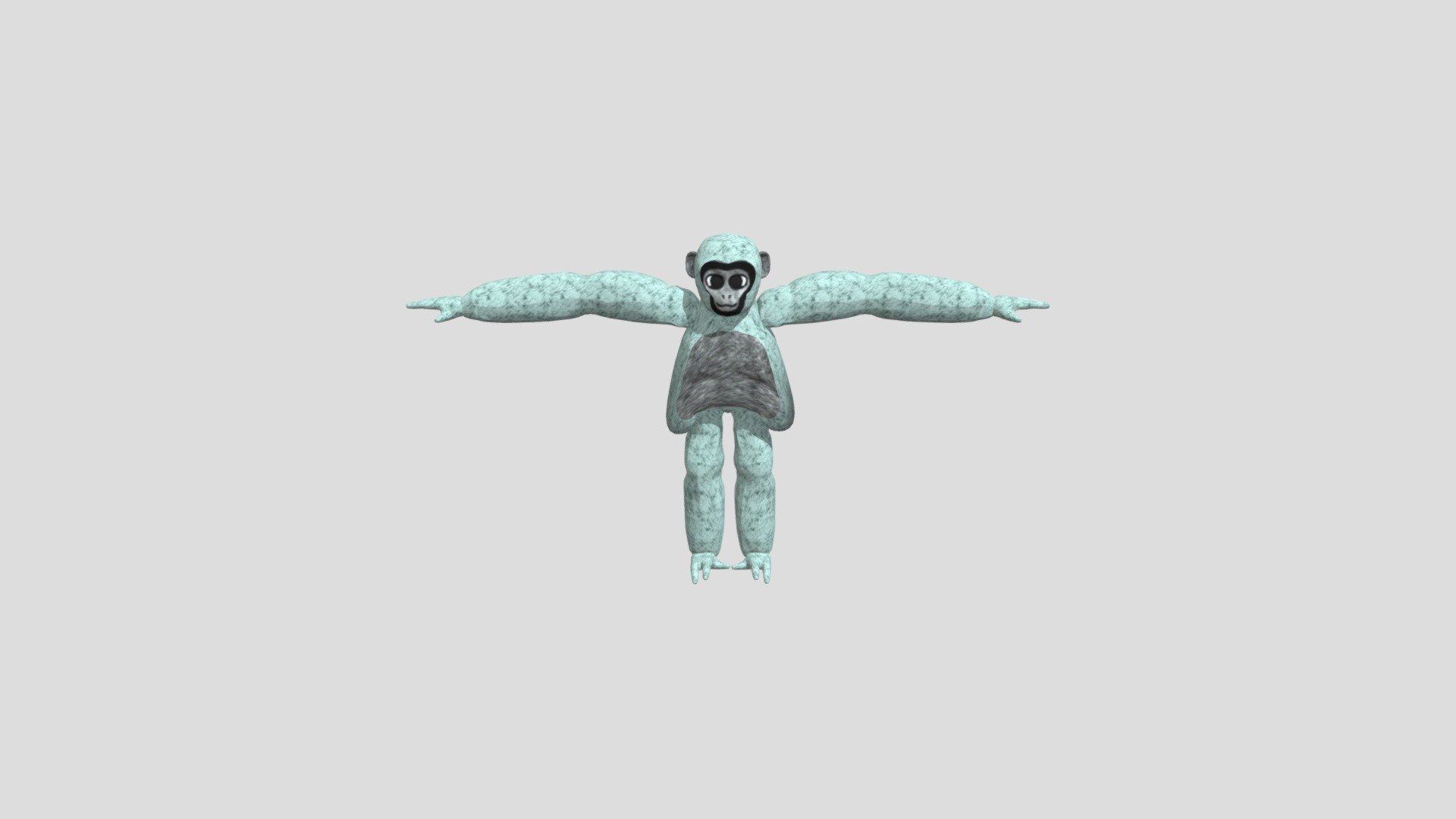 Fat Ape - Download Free 3D model by Moe The Modeler And Skidder ...