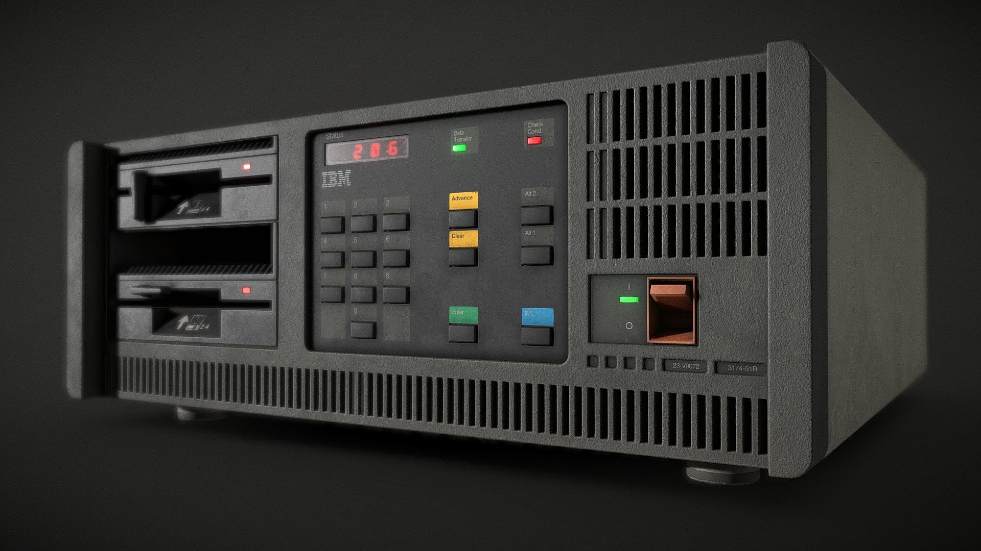 IBM 3174 - Establishment Controller - 3D model by Kami Rapacz ...