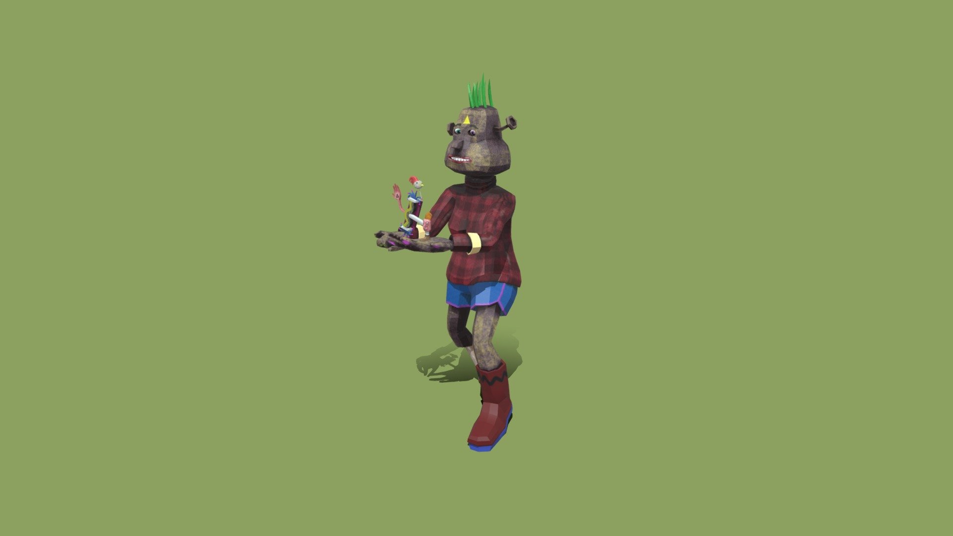 A Sculpture I Made From My Leg - Download Free 3D model by jeremycou ...