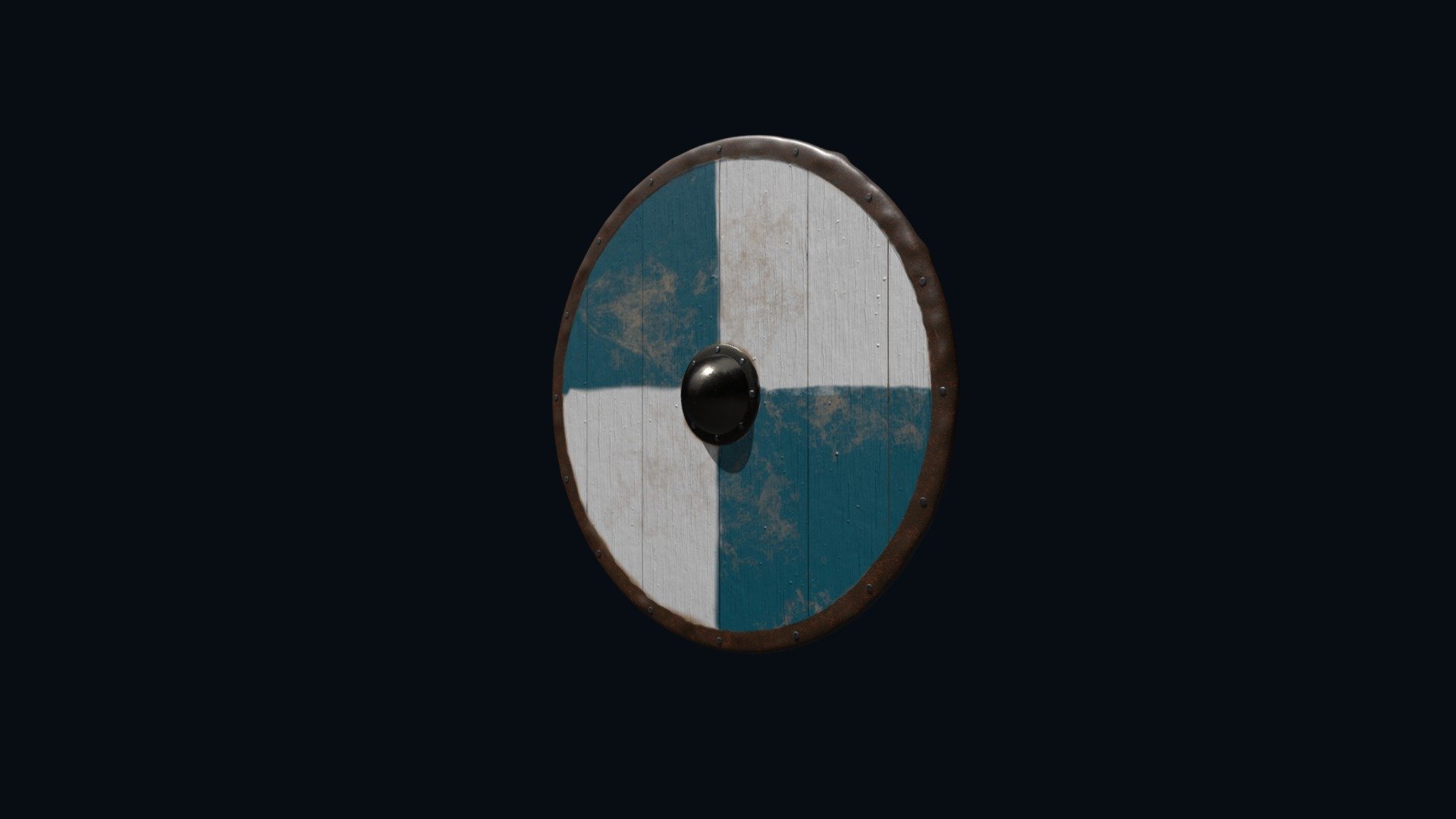 Viking Shield - 3D model by AkaiHeya [e78090e] - Sketchfab