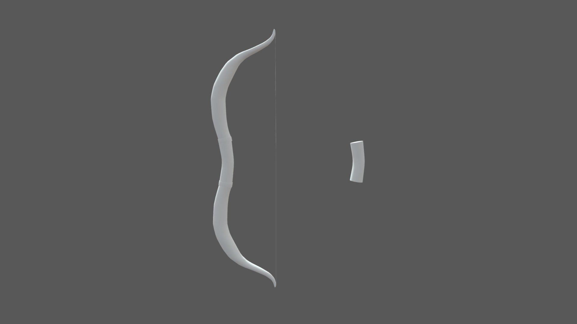 Bow & Handle - 3D model by timefliesaway [e781d31] - Sketchfab
