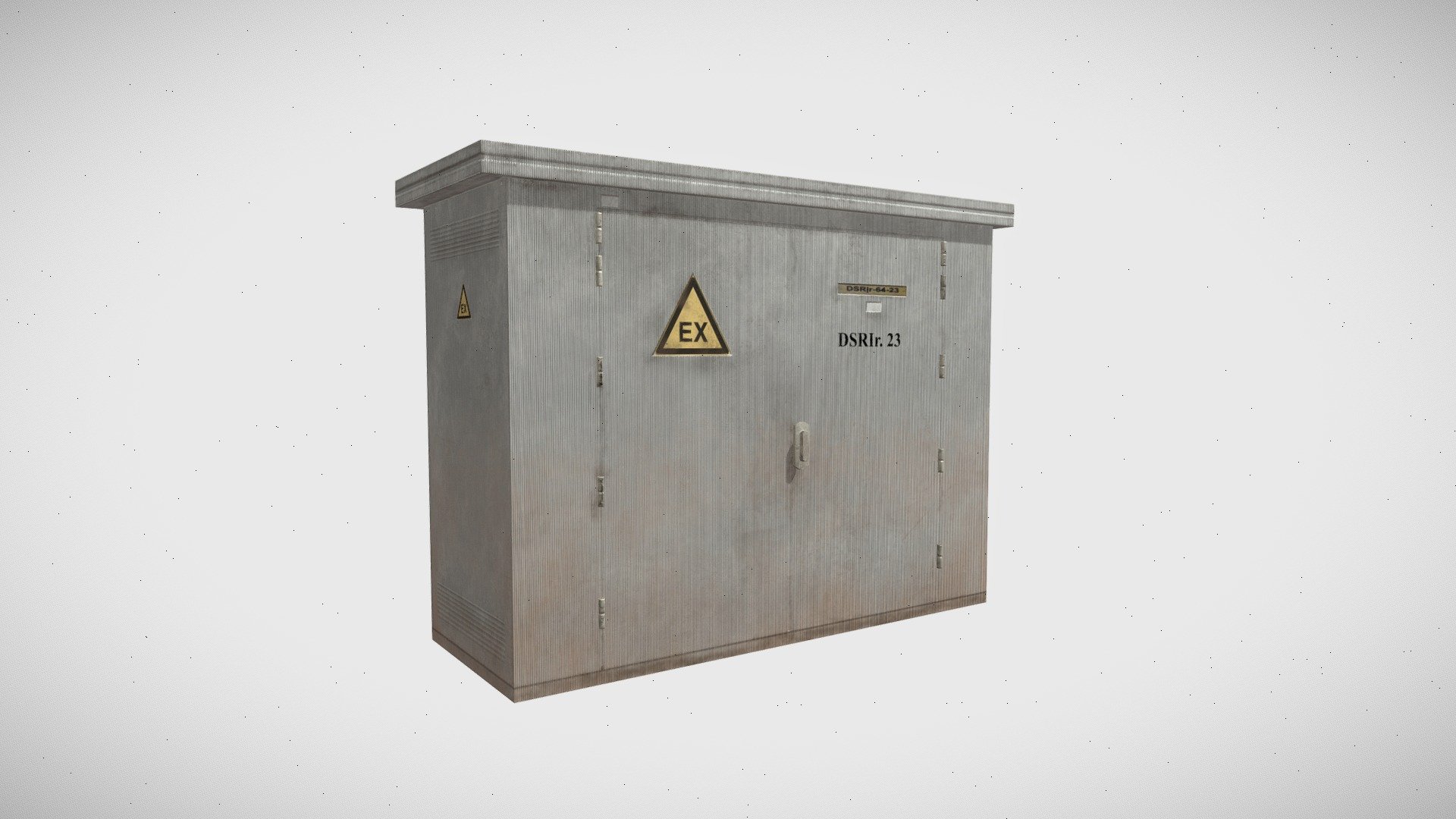 LowPoly electric meter box - 3D model by Hanna_L [e781eaa] - Sketchfab