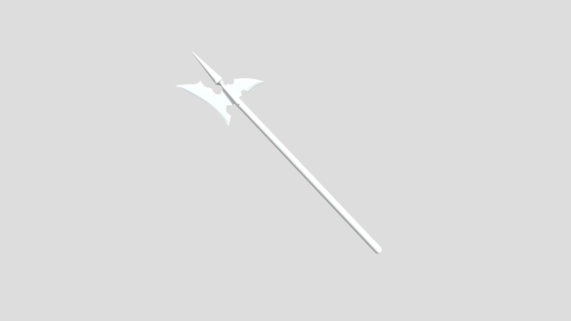 Halberd - Download Free 3D model by Idex (@bertaidan135) [e7827b8 ...