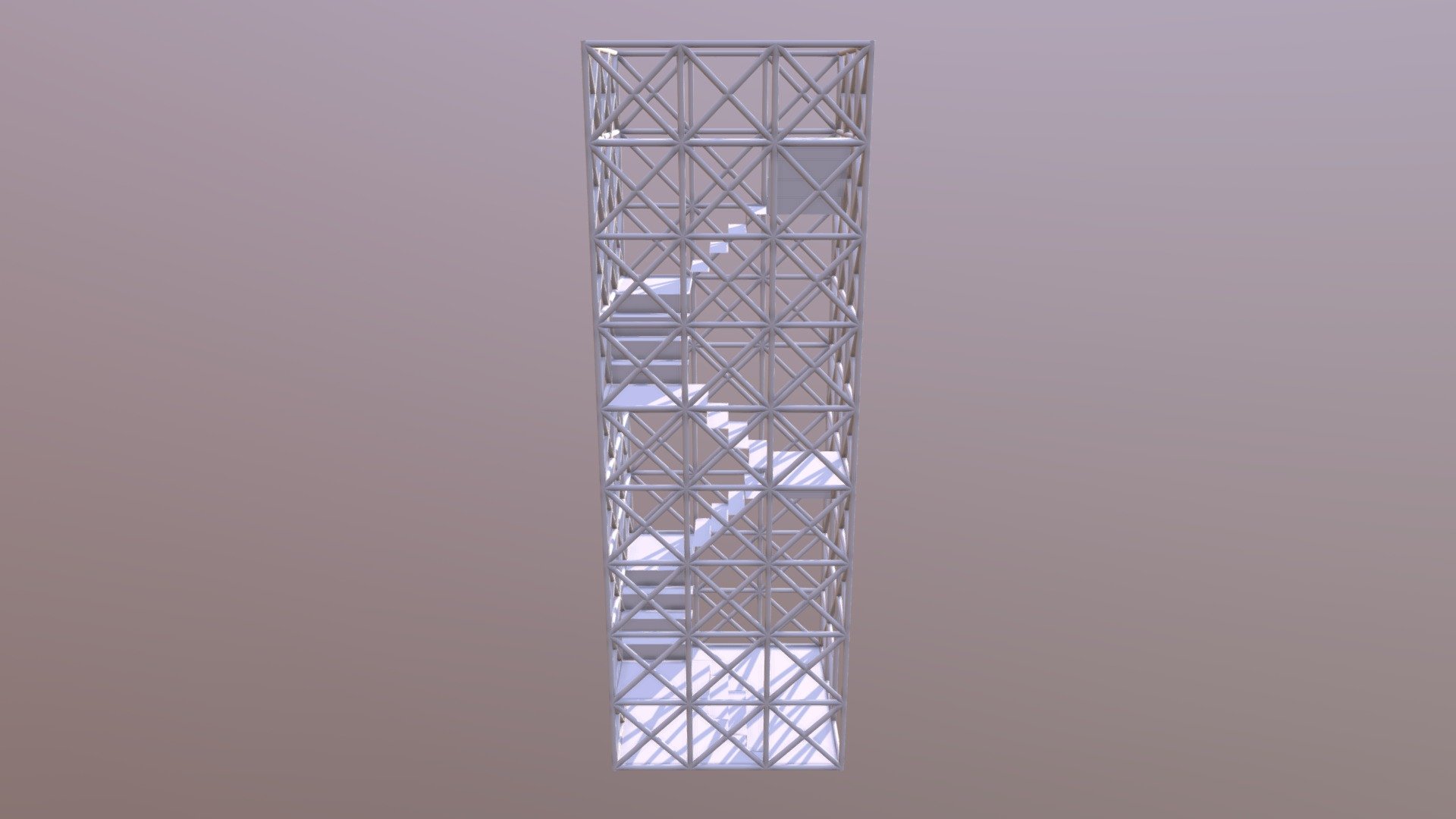 2019 05 20 Bird Watching Tower Lattice - 3D model by asgerrisborg ...