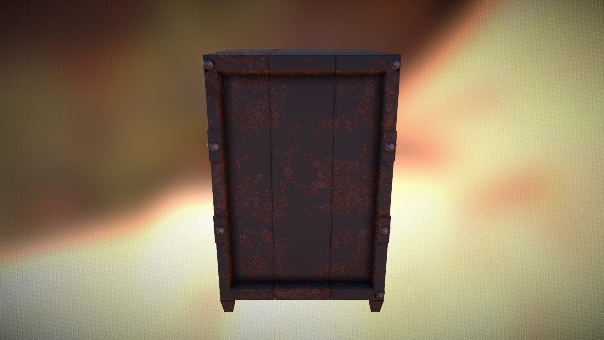 Old Safe - 3D model by lukeowen038 [e7851f5] - Sketchfab