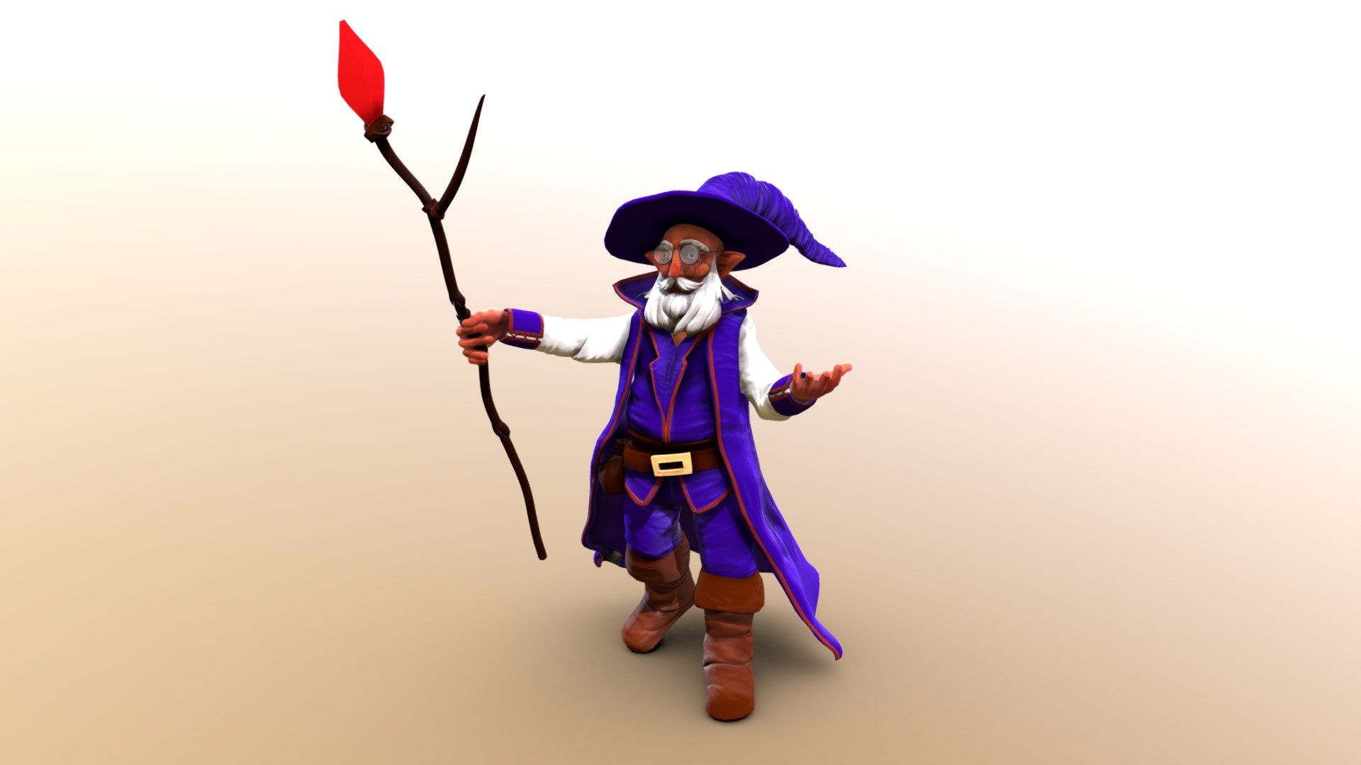 The Mage Fizzlebang Spellspindel - 3D model by FranchiseDaGr8t (@f ...