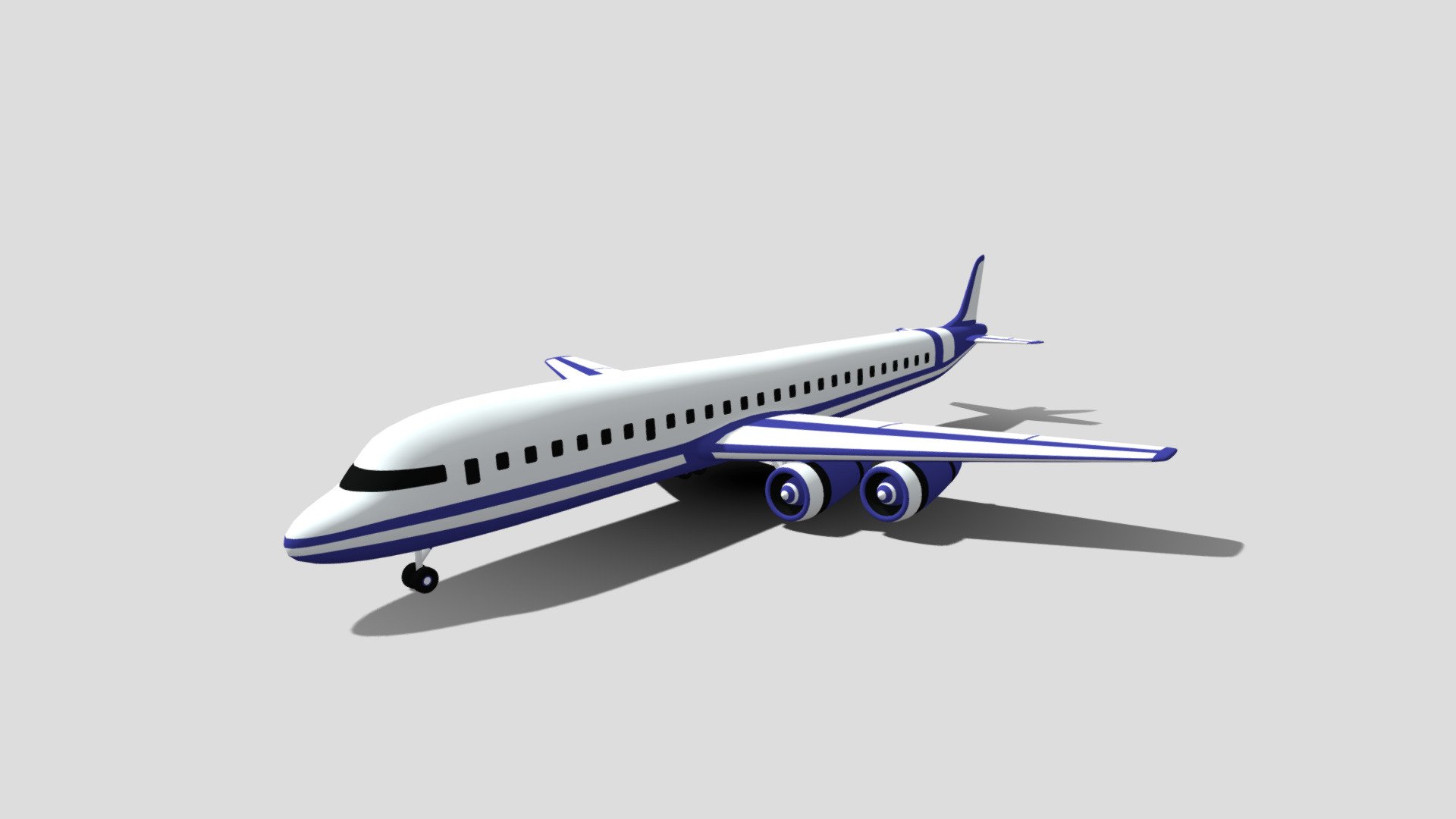 Airport Airplane 2 - Download Free 3D model by assetfactory [e789285 ...