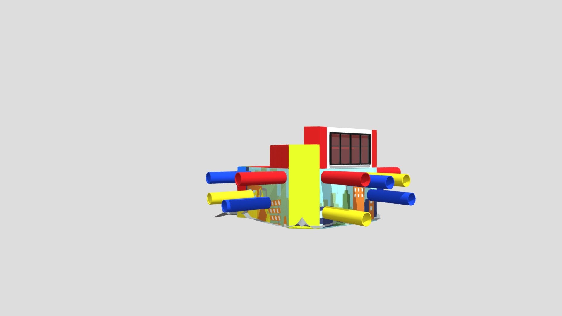 poppy_playtime__whack-a-wuggy_room - Download Free 3D model by Чорний ...
