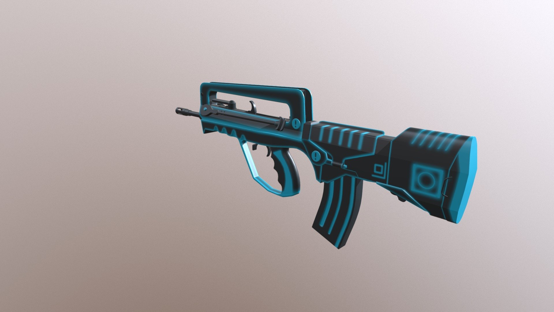 Famas - 3D model by CCCP [e78a6c1] - Sketchfab