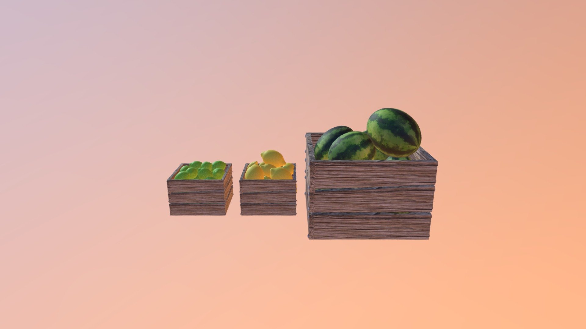 Assignment 2- intro to Organic Modeling:Fruits - 3D model by Jamescunn ...