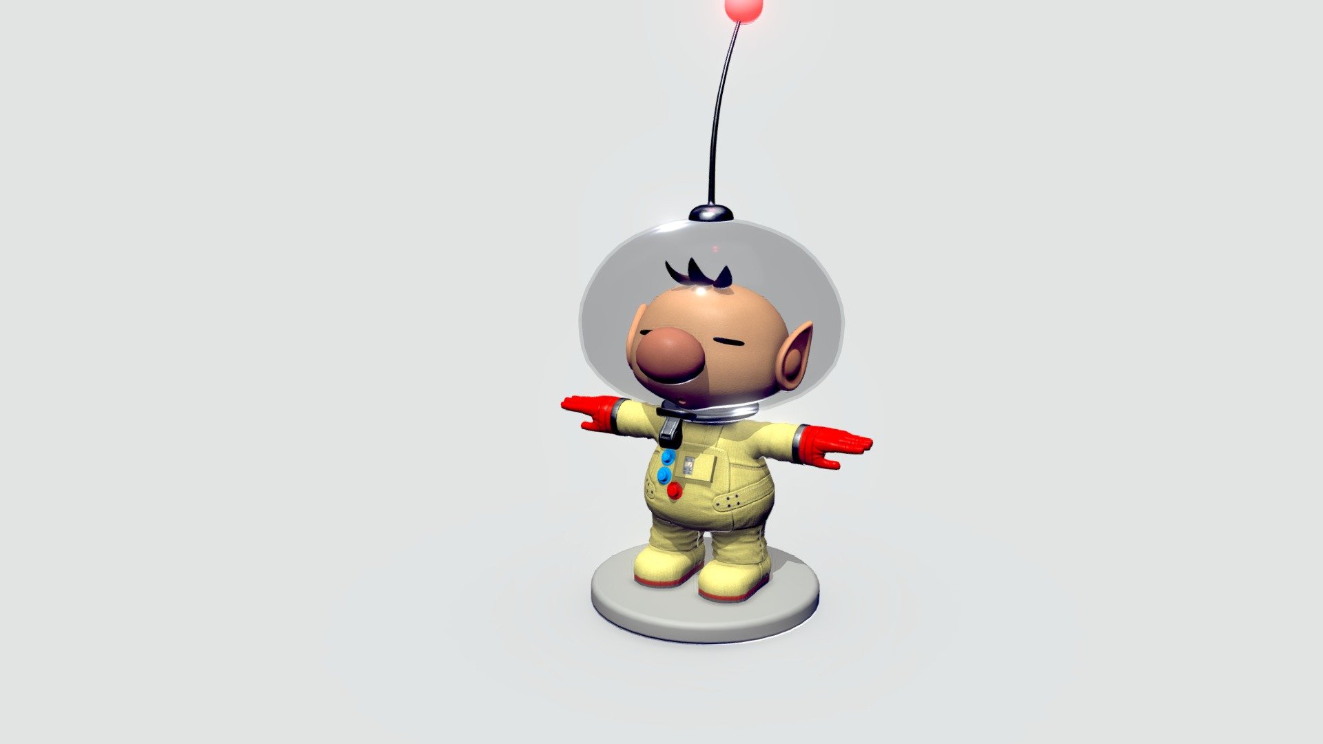 Olimar - Character Model - 3D model by carleyhendry [e78b872] - Sketchfab