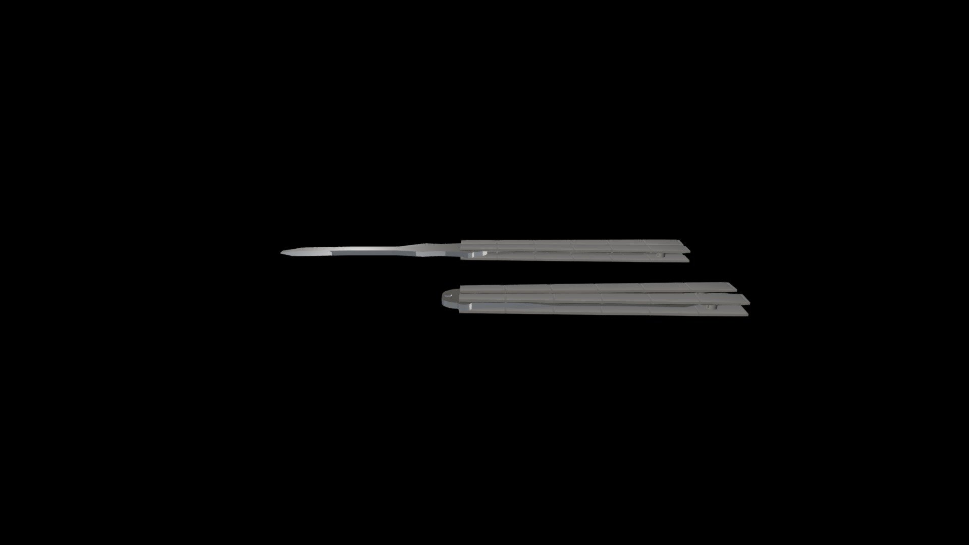 Balisong - 3D model by moccasin [e78c00e] - Sketchfab