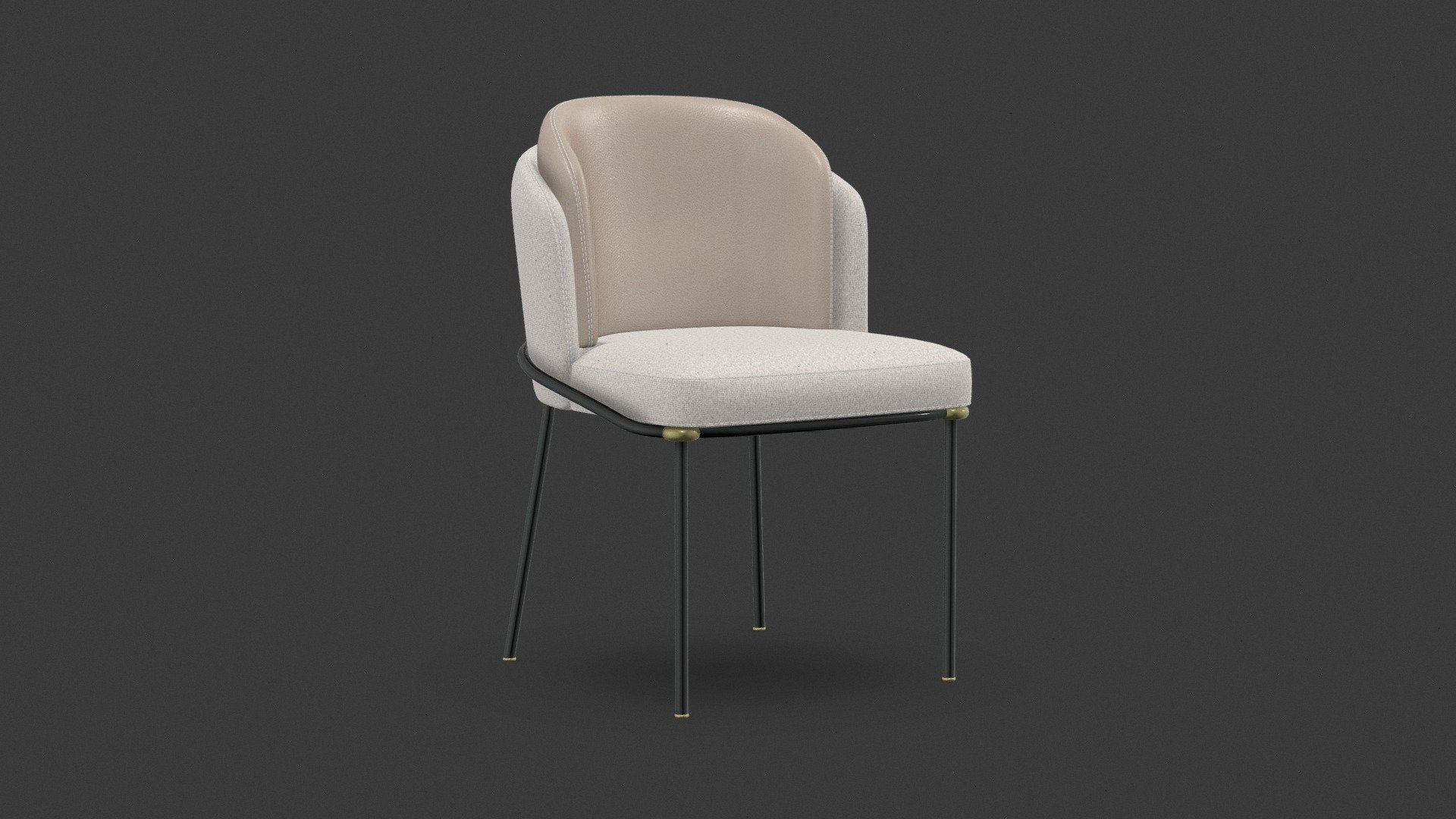 Minotti Fil Noir Chair - 3D model by motionwave [e78e510] - Sketchfab
