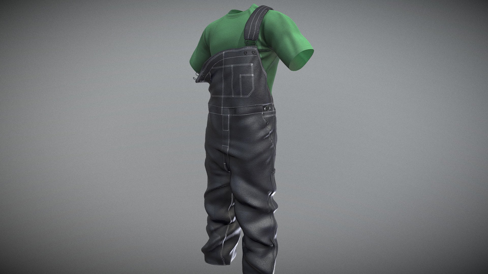 Overall - Buy Royalty Free 3D model by WAM3D [e7918de] - Sketchfab Store