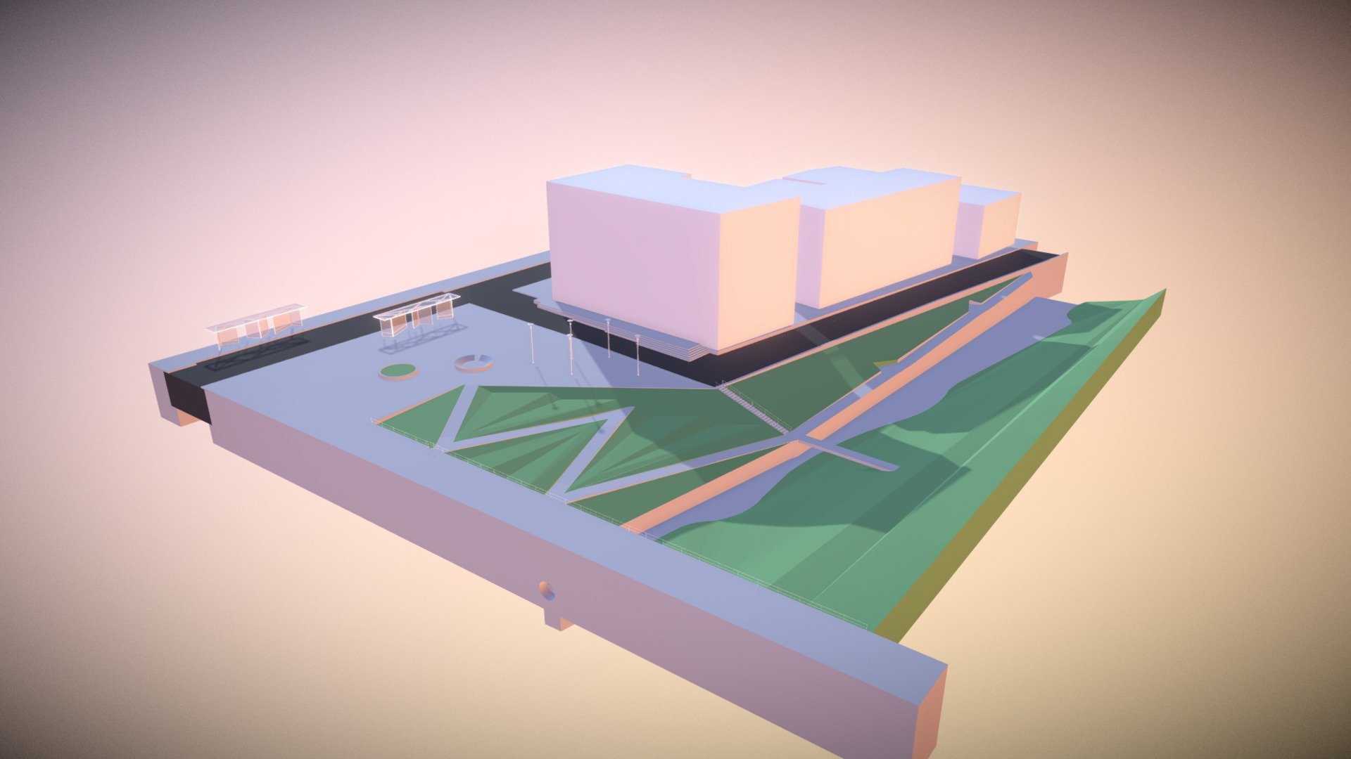 Landscaping - 3D model by peterwestman [e7922c3] - Sketchfab