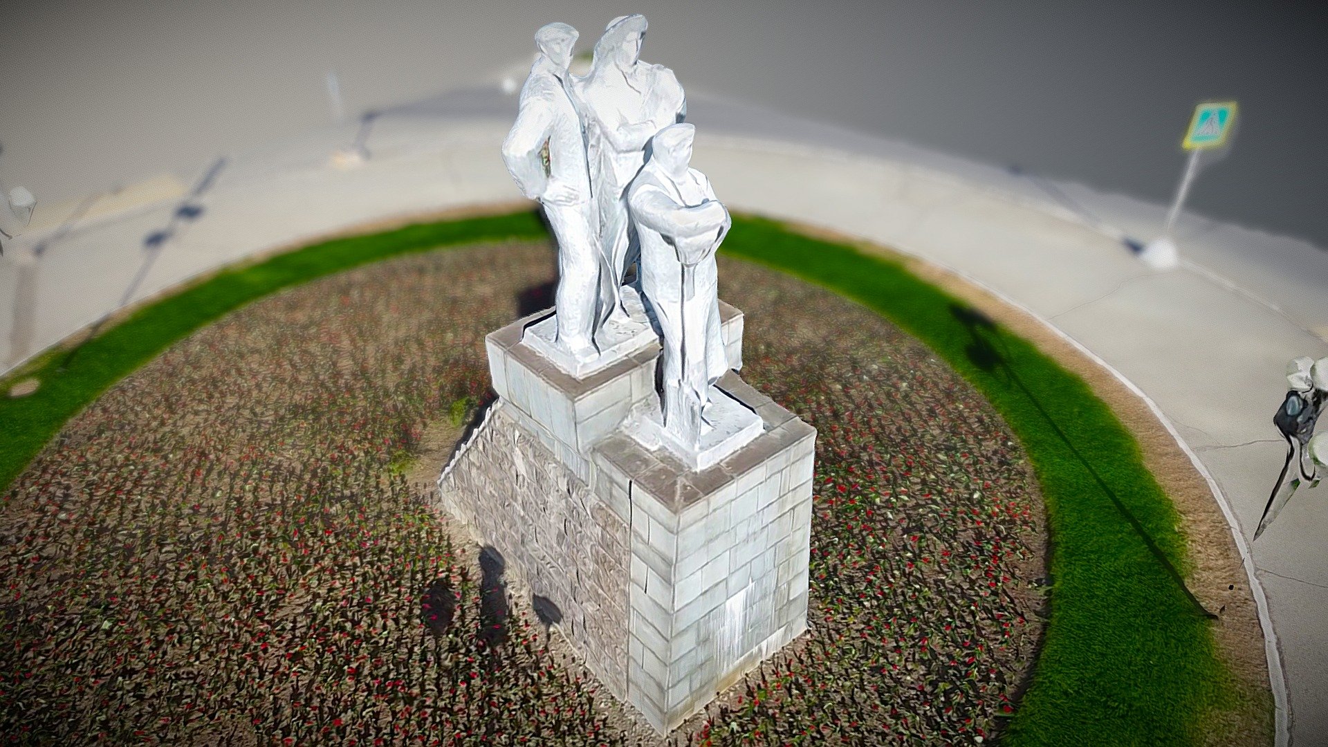 Statue of factory workers - Download Free 3D model by narcozisne1 [e794e41] - Sketchfab