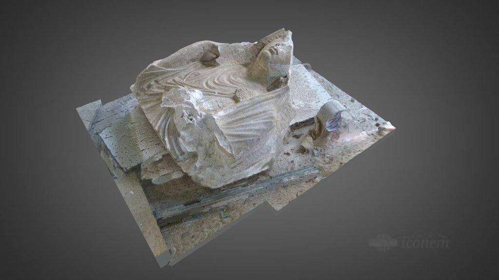 Palmyra Museum Chest - 3D model by Iconem [e79528f] - Sketchfab