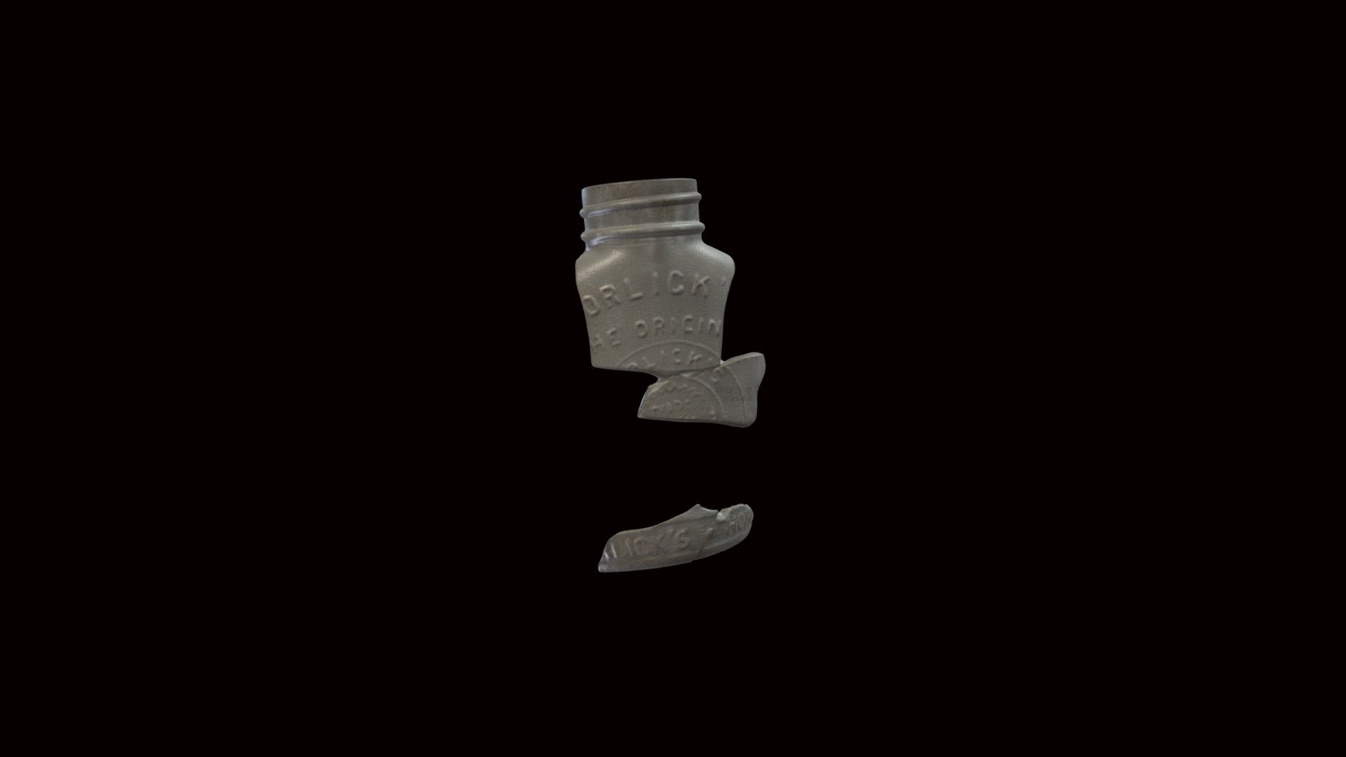 Horlick's Malted Milk Tablets - 3D model by MSU DHI Lab [e7969f8 ...