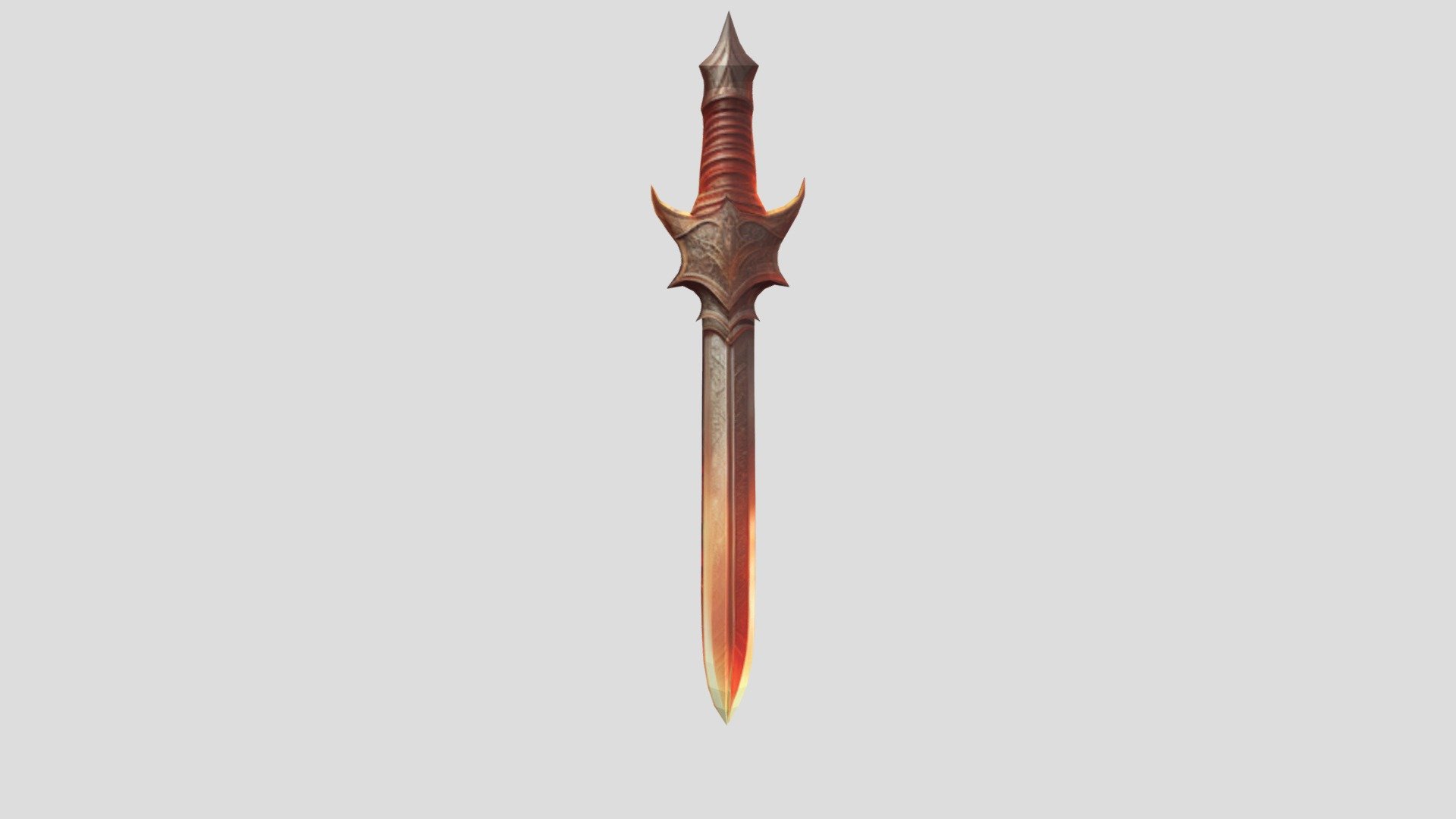 Crimson Fire Sword - 3D model by K63292 [e796a4f] - Sketchfab