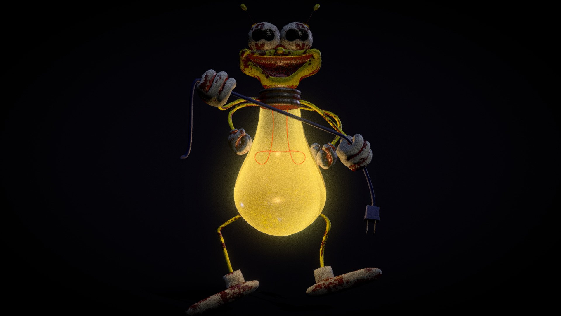 Louie The Lightningbug - Download Free 3D model by Duznot (@duz_vr ...